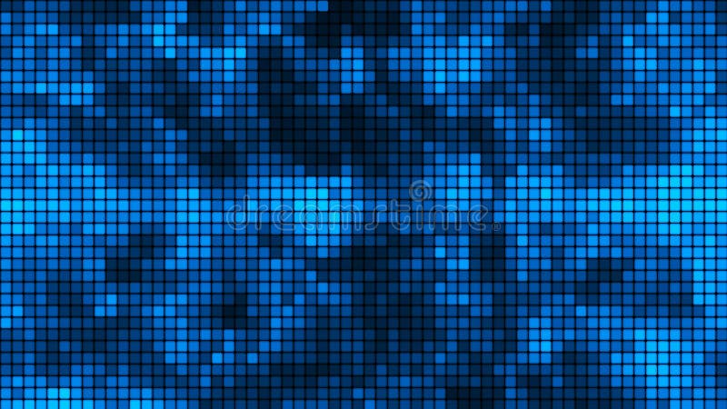 Abstract Background of Multi-colored Squares. Background of Blue ...
