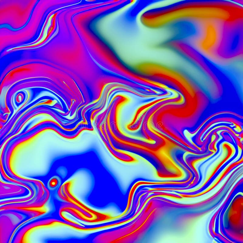 Multicolored Flowing Waves. Abstract Background with Place for Text ... Multicolored Flowing Waves. Abstract Background with Place for Text ...
