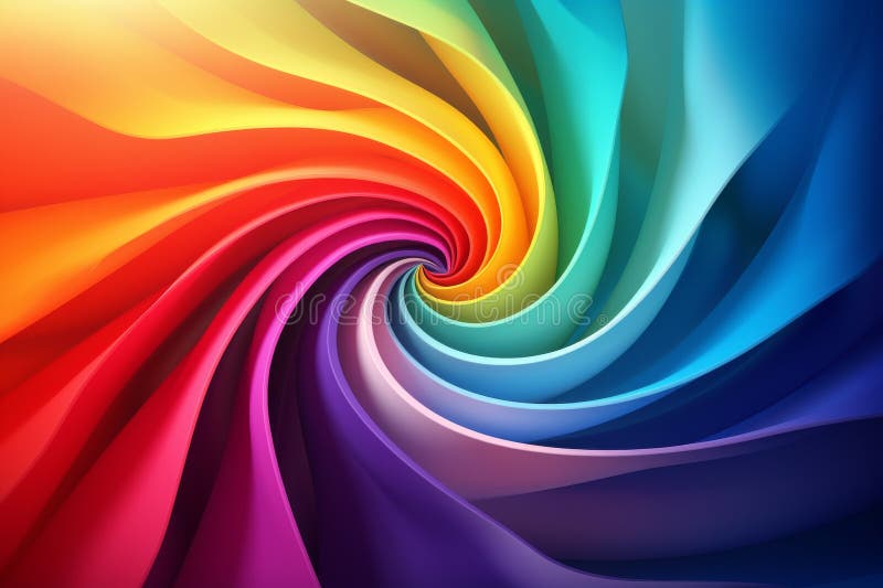 Abstract Background Multicolored Spiral Swirl Texture Stock ...