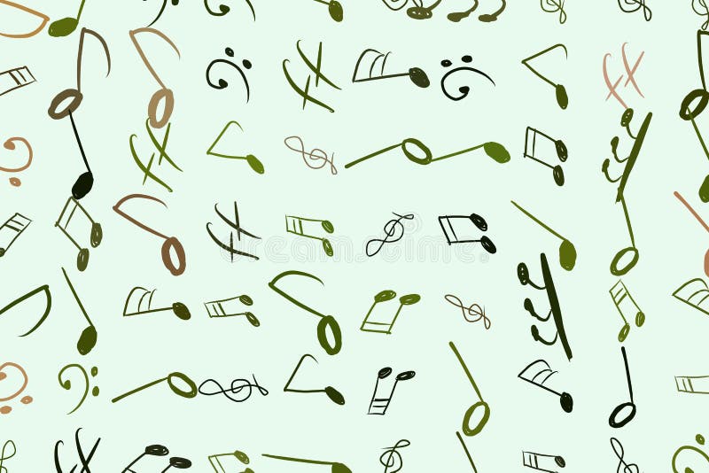 Musical Note Abstract, Tone Chromatic Scale Texture, Backdrop or ...
