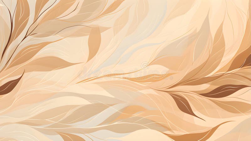 Abstract Background of Nature Pattern in Beige Colors. Minimal ...