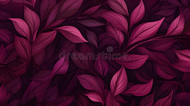 Abstract Background of Nature Pattern in Burgundy Colors. Minimal ...