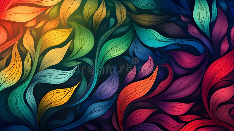 Abstract Background of Nature Pattern in Multicolor Colors. Minimal ...