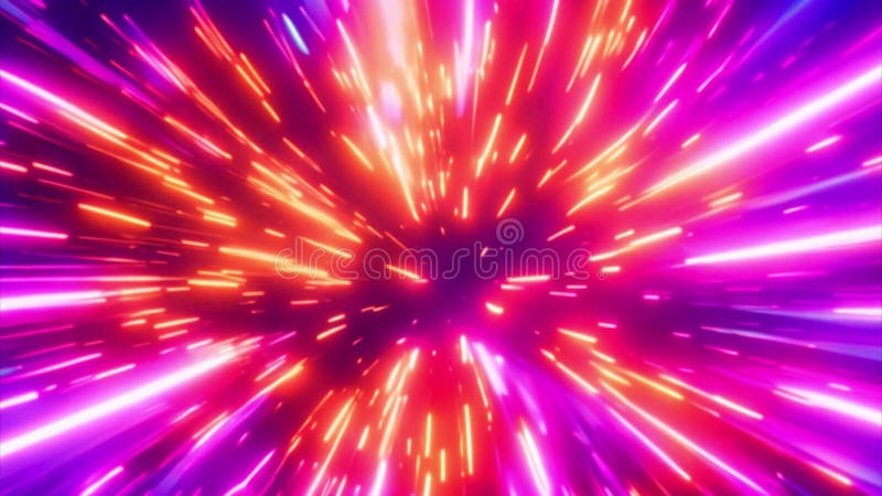 Abstract Neon Lights Background Stock Video - Video of lines, style ...