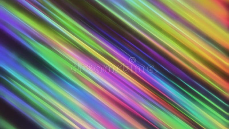 Abstract Background with Neon Rainbow Colored Lines. Stock Footage ...