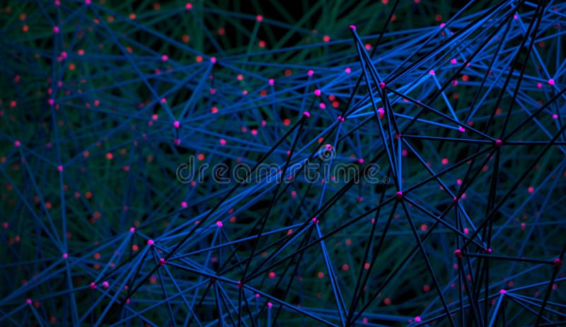 Abstract Visualization Composition Stock Illustration - Illustration of ...
