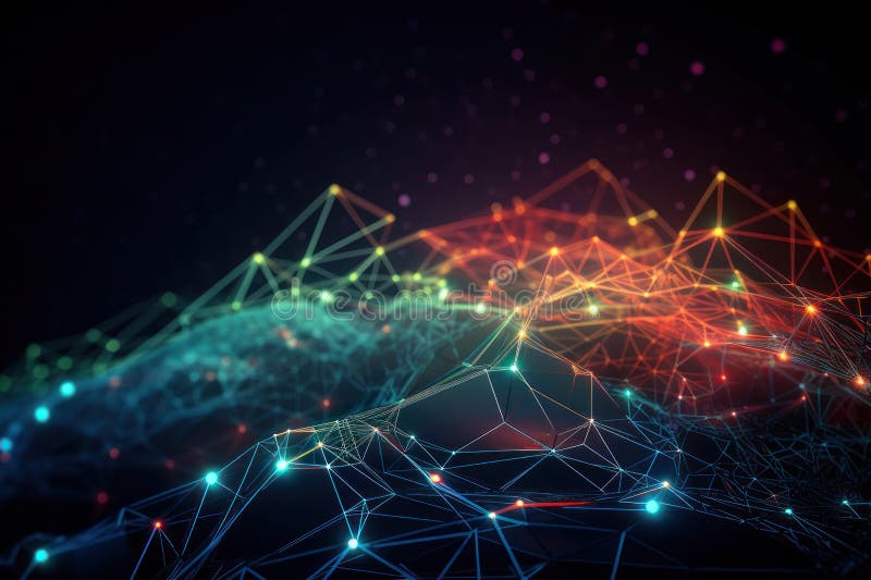 Abstract Background. Neural Network Structure, Colored Neon Lines Stock ... Abstract Background. Neural Network Structure, Colored Neon Lines Stock ...