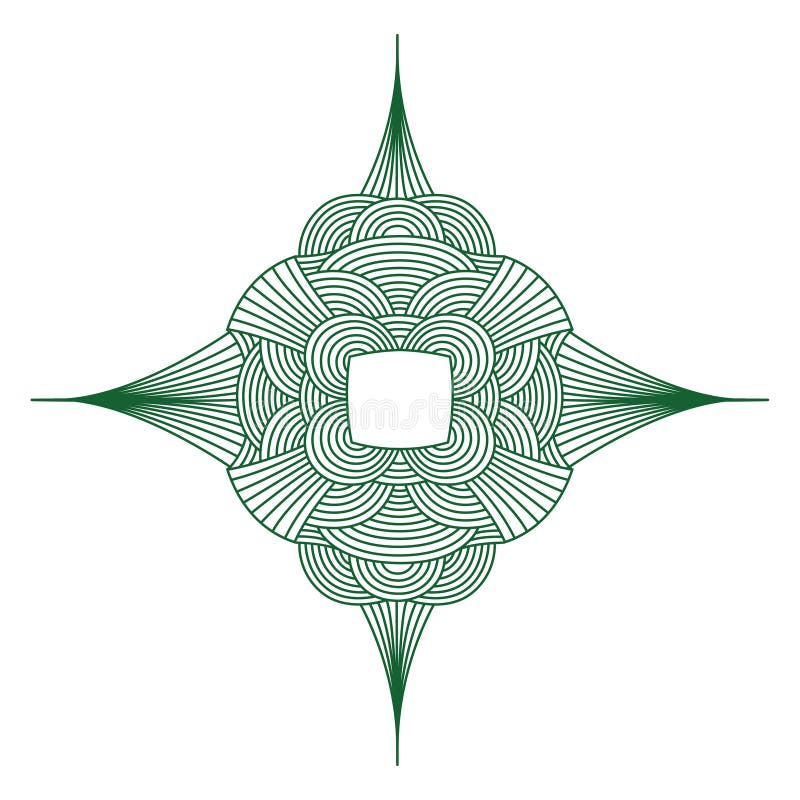 Abstract Background Of Nodes. Green Color. Stock Vector - Illustration ...