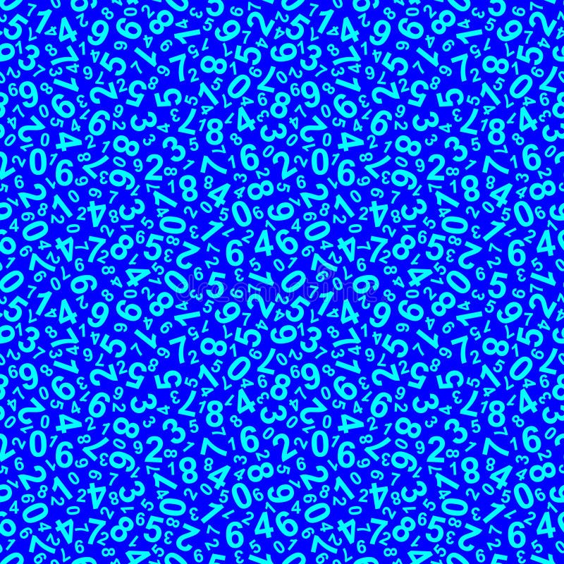 Abstract Background with Numbers. Stock Photo - Image of design ...