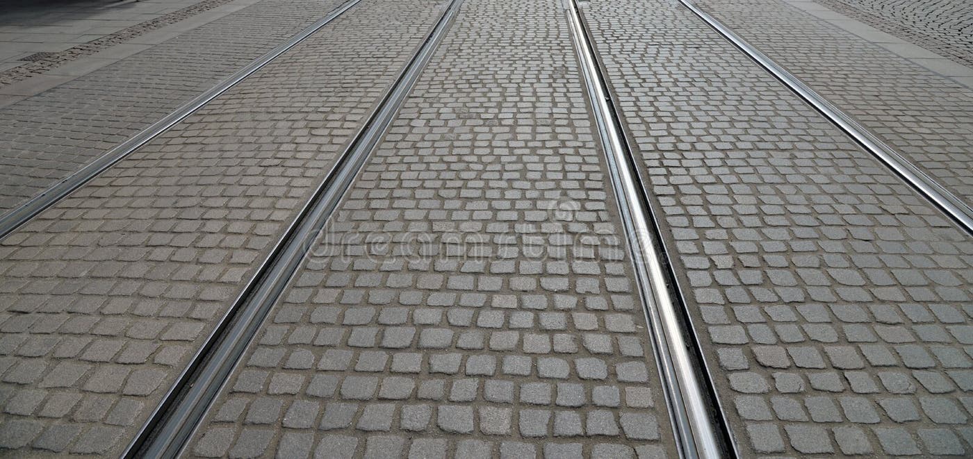 143 Railroad Tracks Cobblestone Pavement Stock Photos - Free & Royalty ...