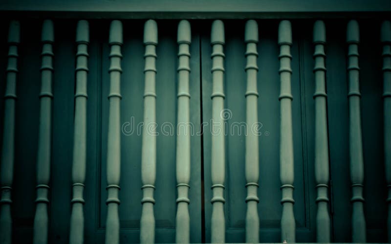 Abstract Background of Old Wood Railings Green Stock Image - Image of ...