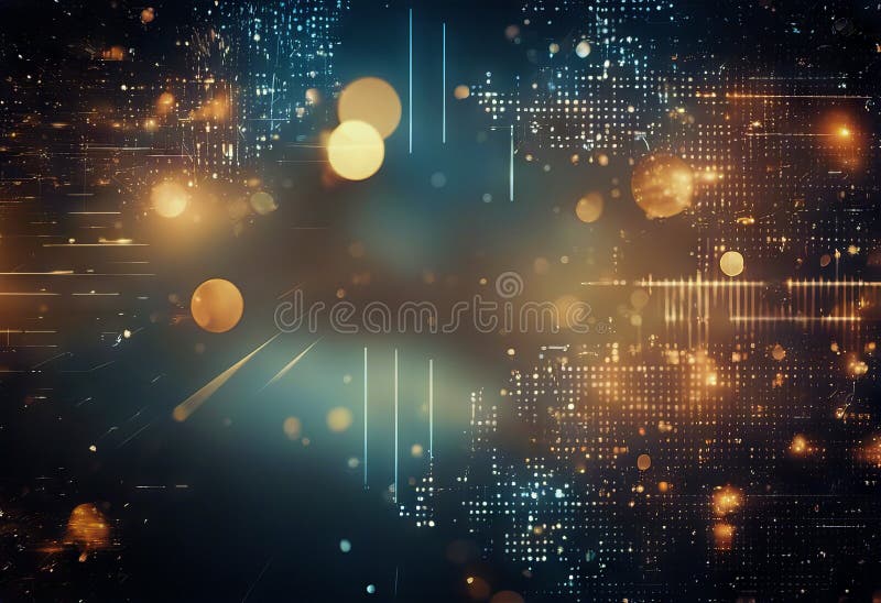 Abstract Background of Ones and Zeros Stock IllustrationBackgrounds ...