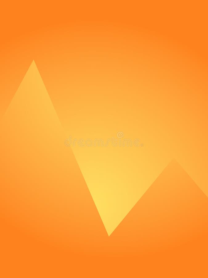 Abstract Background with Orange Color Shape Stock Illustration ...