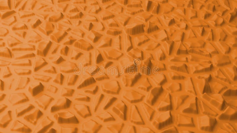 Abstract Background with Orange Pattern Stones. Texture of Stone ...