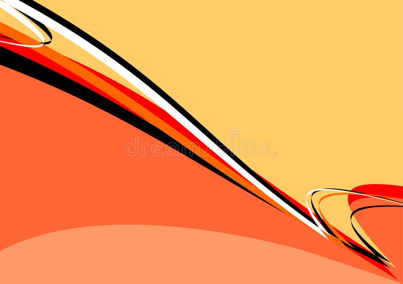 Abstract Background Orange-red-yellow Stock Vector - Illustration of ...