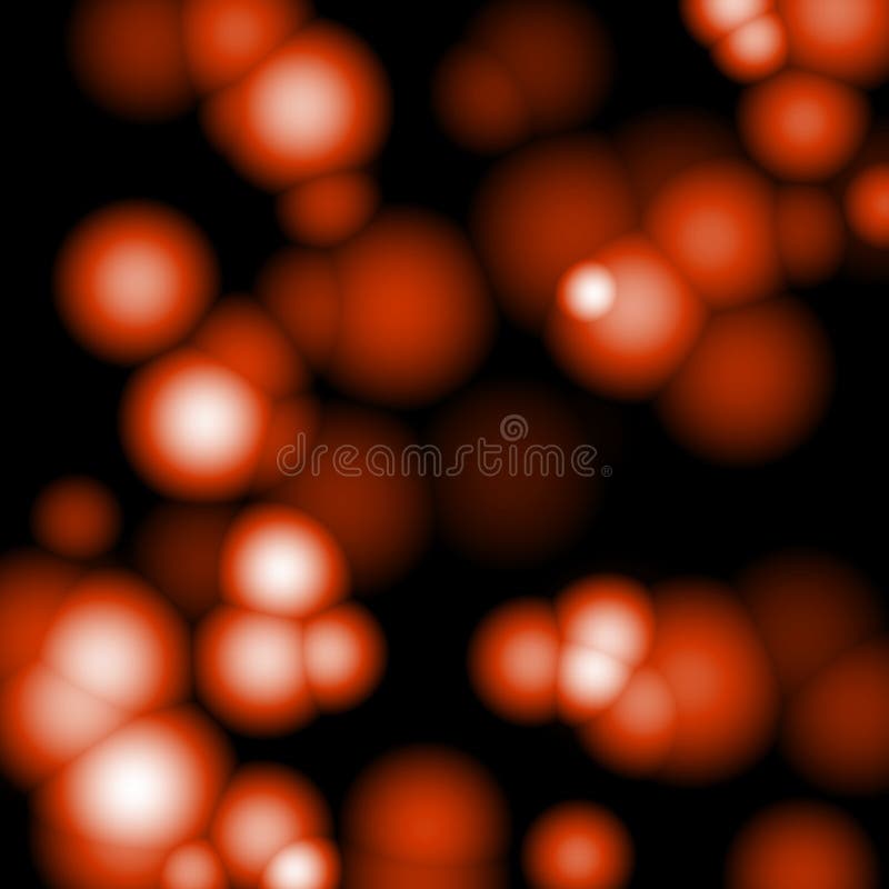 Abstract Background with Orange Spots Stock Illustration - Illustration ...