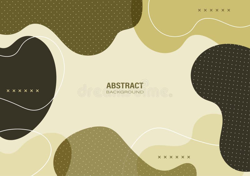 Abstract Background with Organic, Fluid Shapes, Including Shades of ...