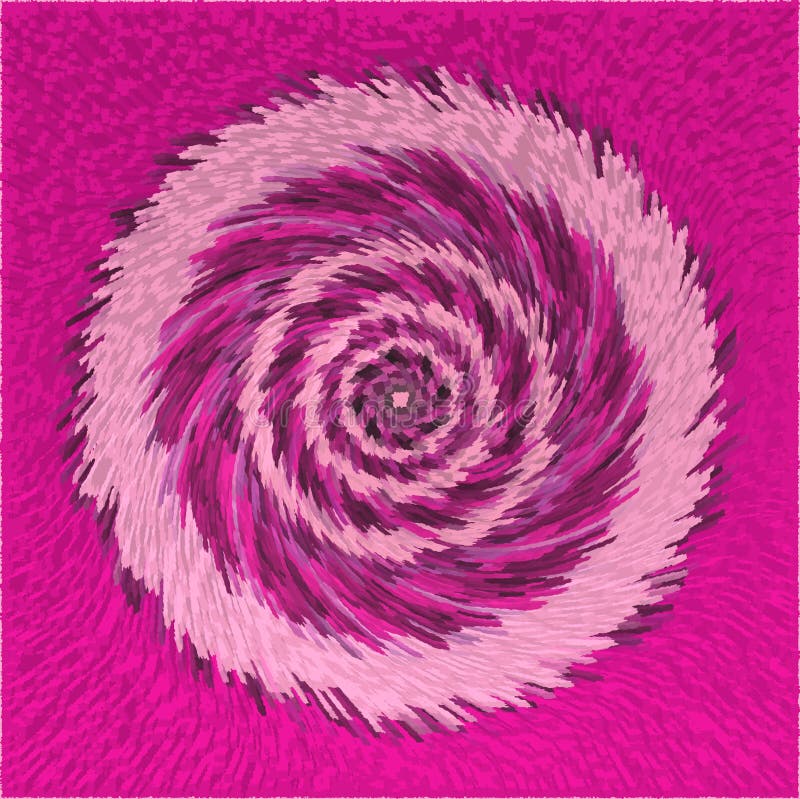 Abstract Background with Ornamental Shape Stock Illustration ...