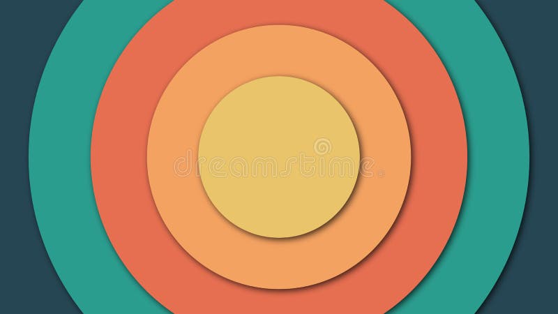 Abstract Background of Overlapping Disk Circles Pattern with Texture ...