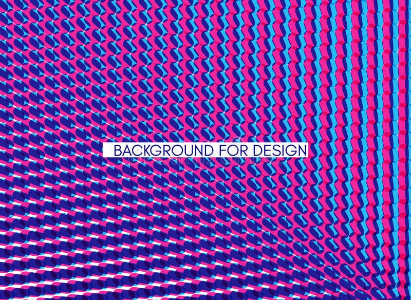 Abstract Background with Overlapping Ovals. Vector Illustration for ...