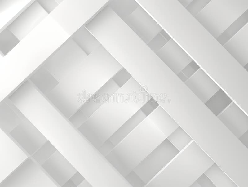 White Geometric Shapes Background Stock Image - Image of simplicity ...