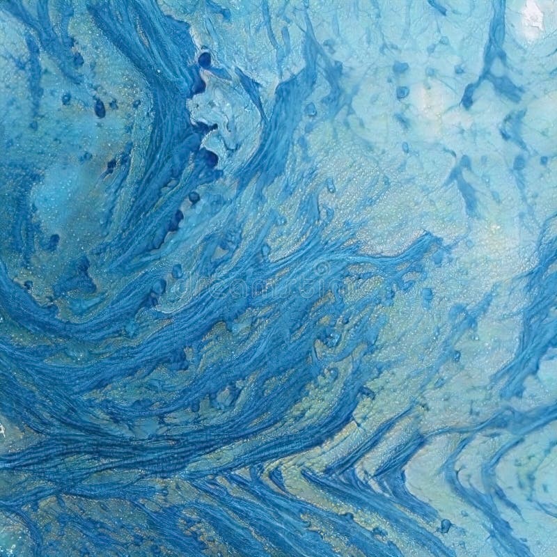 Abstract Background with Paint with Different Shades of Blue Stock ...