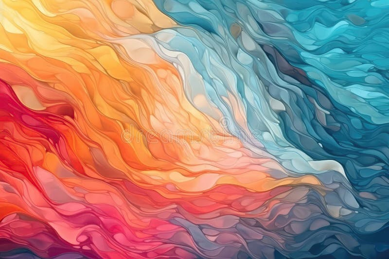 Abstract Background, Pantone Color. Generative AI Stock Illustration ...