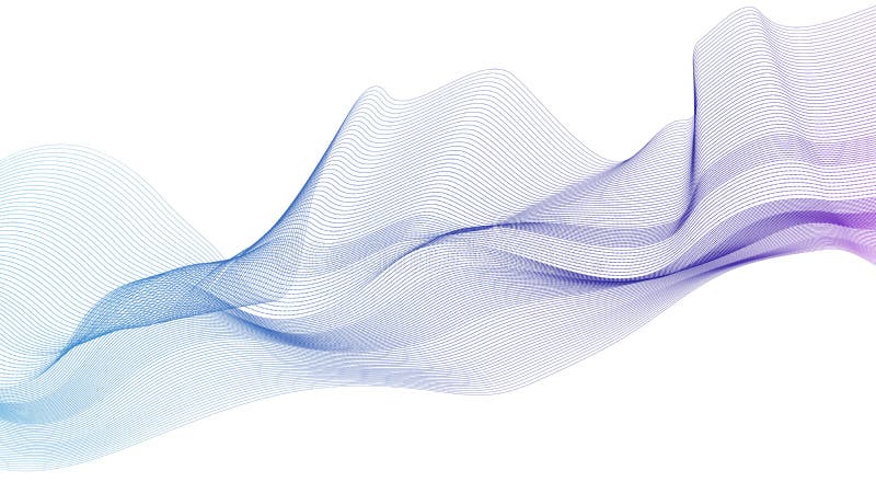 Abstract Background, Parallel Lines, Gradient. Stock Vector ...