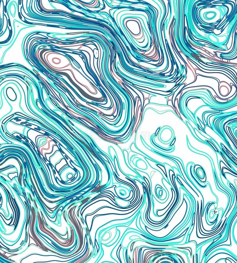 Blue Background with Contour Colors Stock Vector - Illustration of love ...