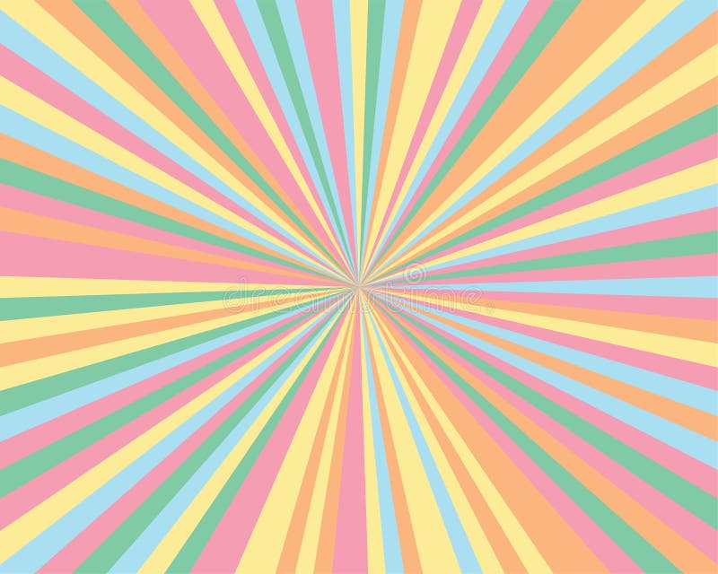 Abstract Background. Pattern of Color Rays and Ornament Stock Vector ...