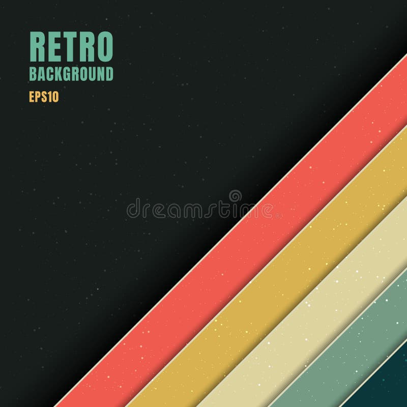 Abstract Classic Retro Style Diagonal Stripes Pastel Color Background ...
