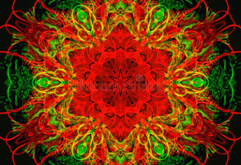 Abstract Background with Pattern from Tangled Threads Stock ...