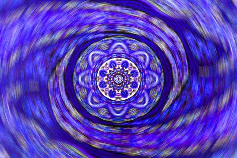 Abstract Background with Patterns with Motion Blur. Selective Focus ...