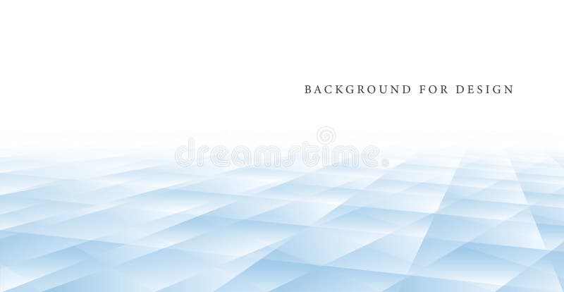 Abstract Blue Tile Perspective Background Template Stock Illustrations ...