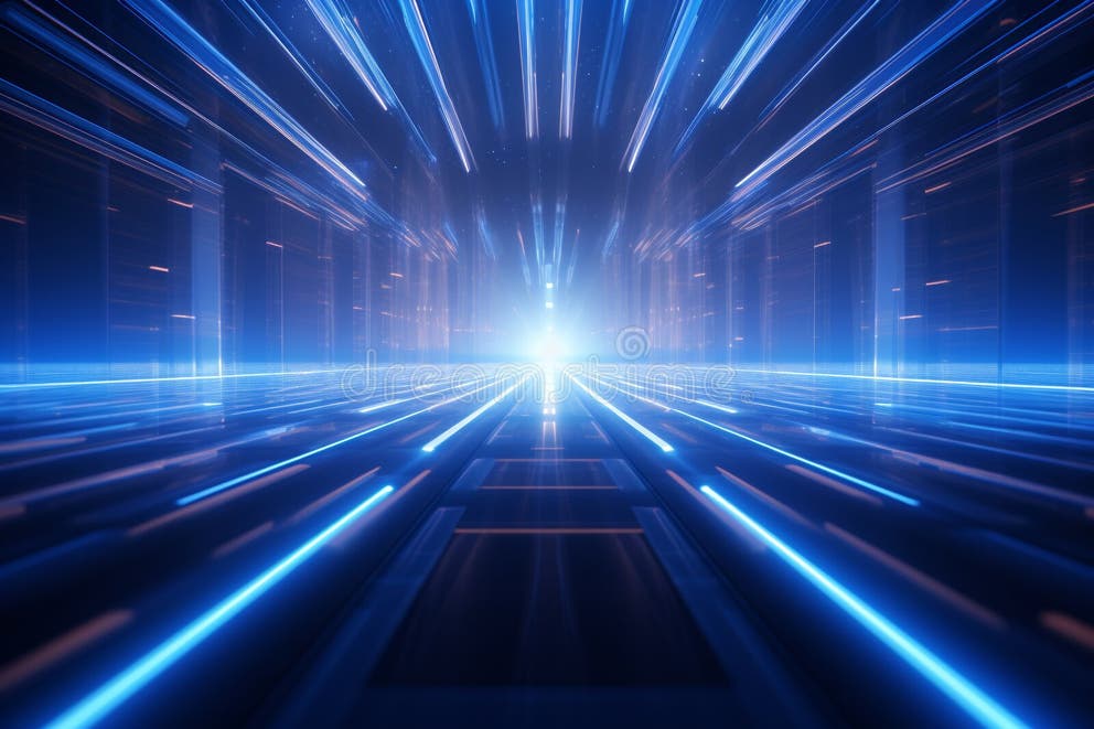 Abstract Background Perspective Grid Line Up and Down,radial Lighting ...