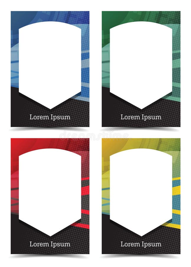 Sport Dynamic Banner with Text and Shield Frame for Picture Stock ...