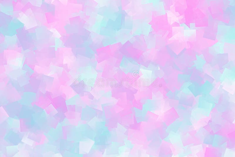 Abstract Background in Pink and Light Blue Color Cubism Style. Stock ...