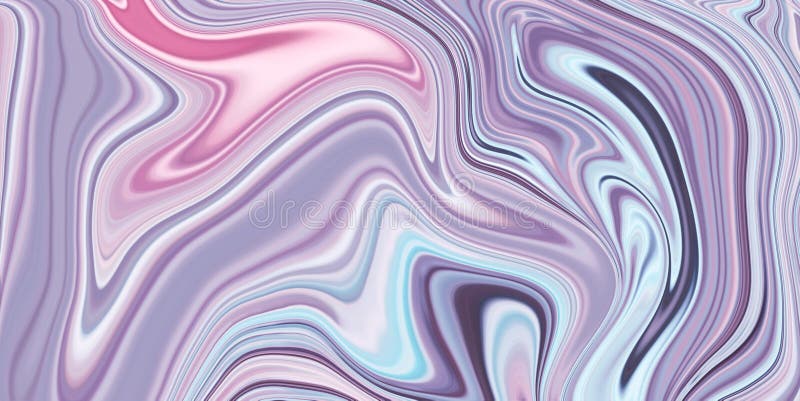 Abstract Background with Pink and Purple Lines, Digital Panoramic ...