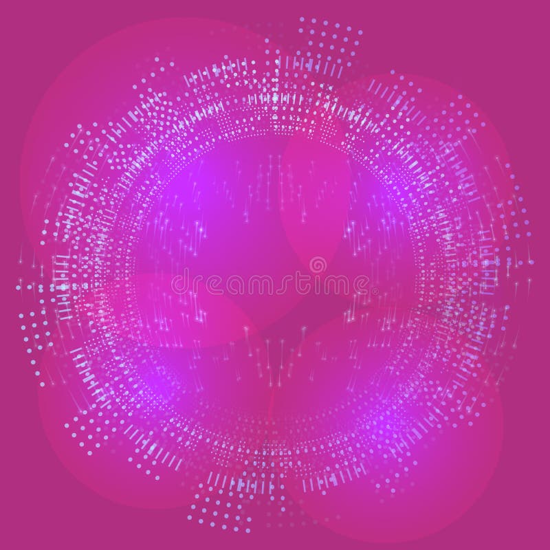 Abstract Background. Abstract Pink Background. Technology Sci-fi ...