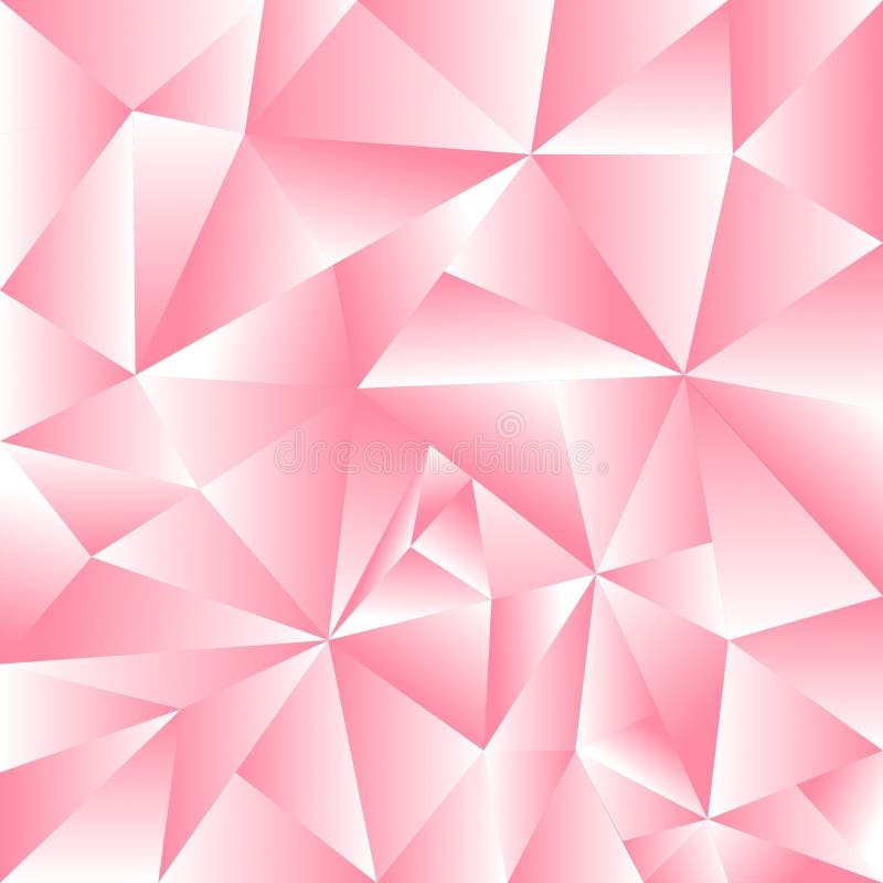Abstract Background Pink Triangle Use As Background Stock Illustration ...