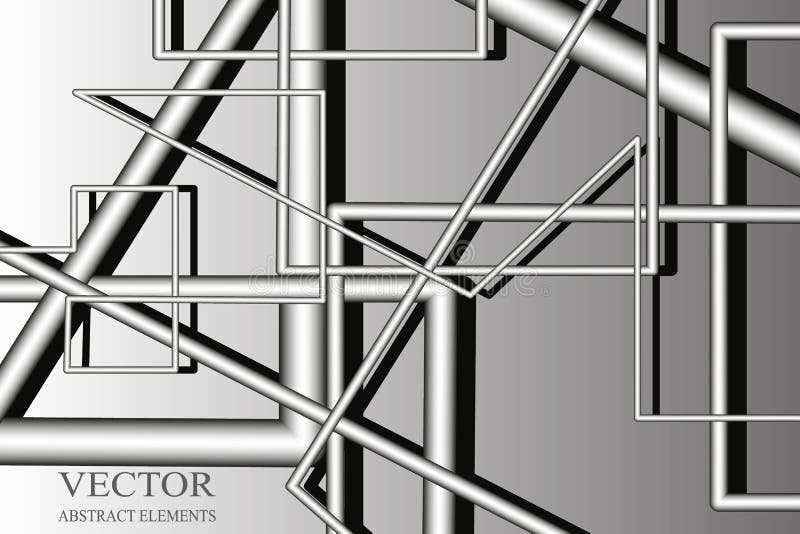 Abstract Background, Pipe, Pneumatic Mail Stock Vector - Illustration ...