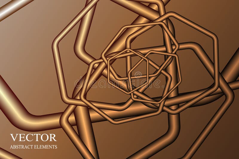 Abstract Background, Pipe, Pneumatic Mail Stock Vector - Illustration ...