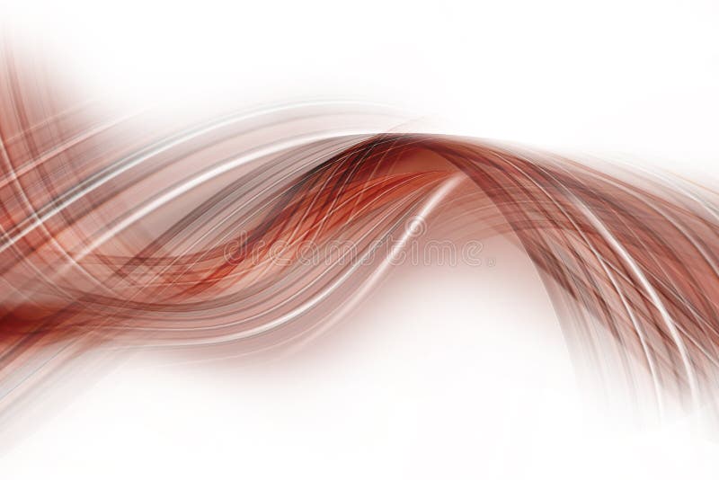 Abstract Background with Place for Text and Smooth Lines on a White ...