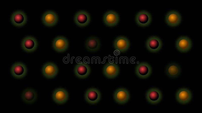 Abstract Background with Plastic 3d Spheres Illustration. Stock ...
