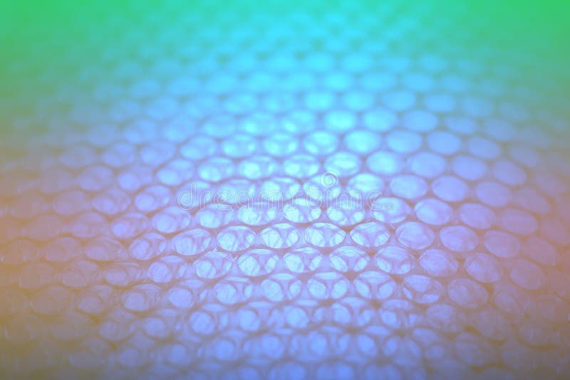 Abstract Background from Plastic Wrapper with Colorful Light Stock ...