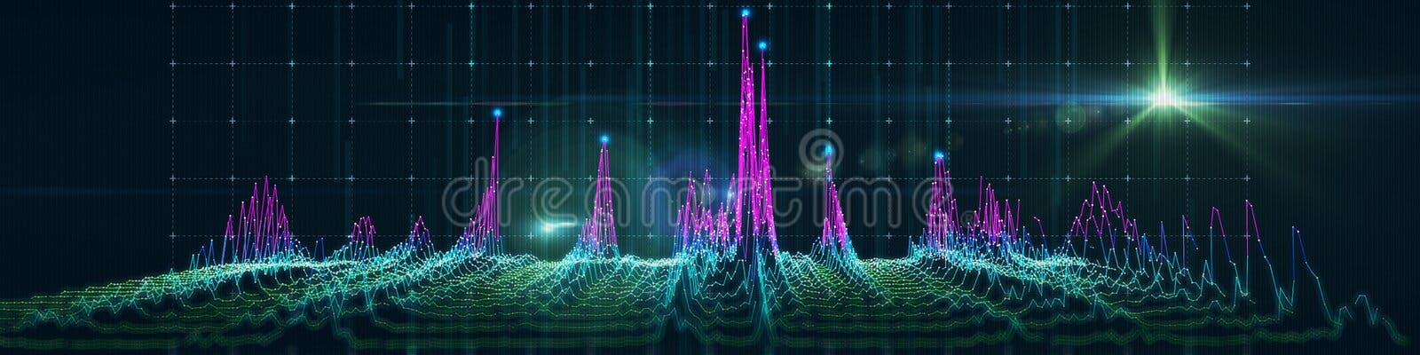 Big Data Technological Digital Abstract Background. Stock Image - Image of background, future ...