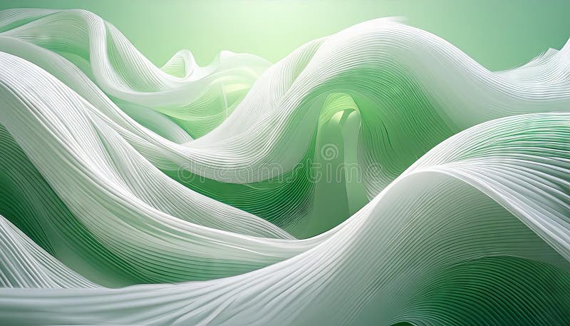 Abstract Background, Pure Cotton Fabric, Wavy Fiber Complex Warp of ...