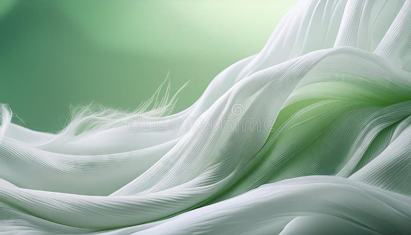 Abstract Background, Pure Cotton Fabric, Wavy Fiber Complex Warp of ...