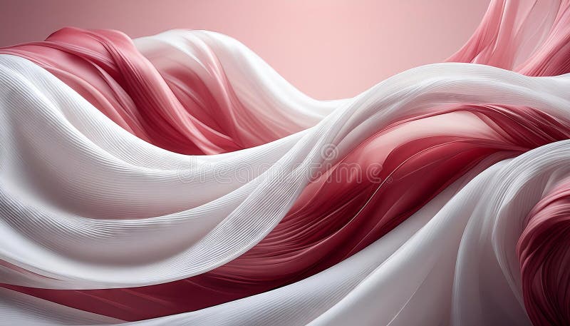 Abstract Background, Pure Cotton Fabric, Wavy Fiber Complex Warp of ...
