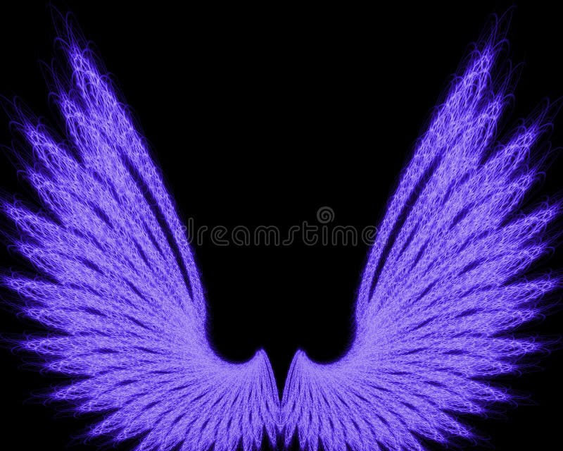 Angel Purple Wings Stock Illustrations – 610 Angel Purple Wings Stock ...